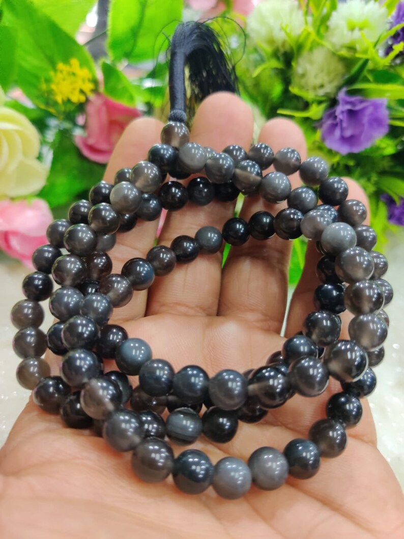 Apache Tear Stone Japa Mala 1081 Beads reiki Chakra japa | Etsy