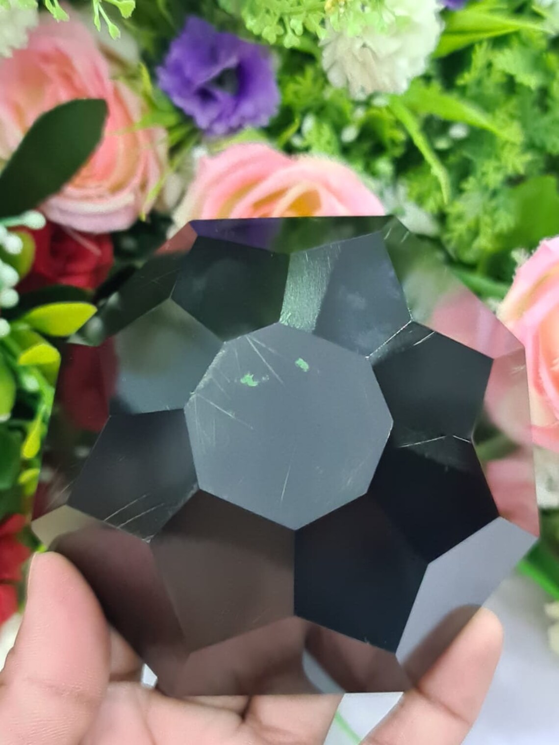 Black Tourmaline Stone Khalbatta for It is Also Thought to - Etsy