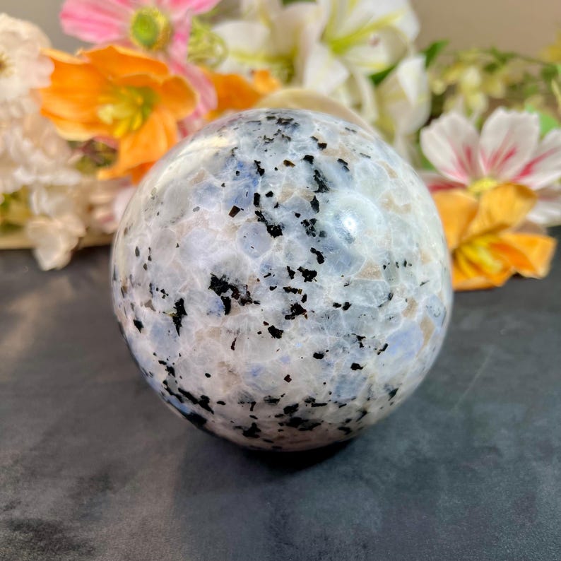 Huge Rainbow Moonstone Stone Sphere Ball Orb 2941 Gram - Etsy