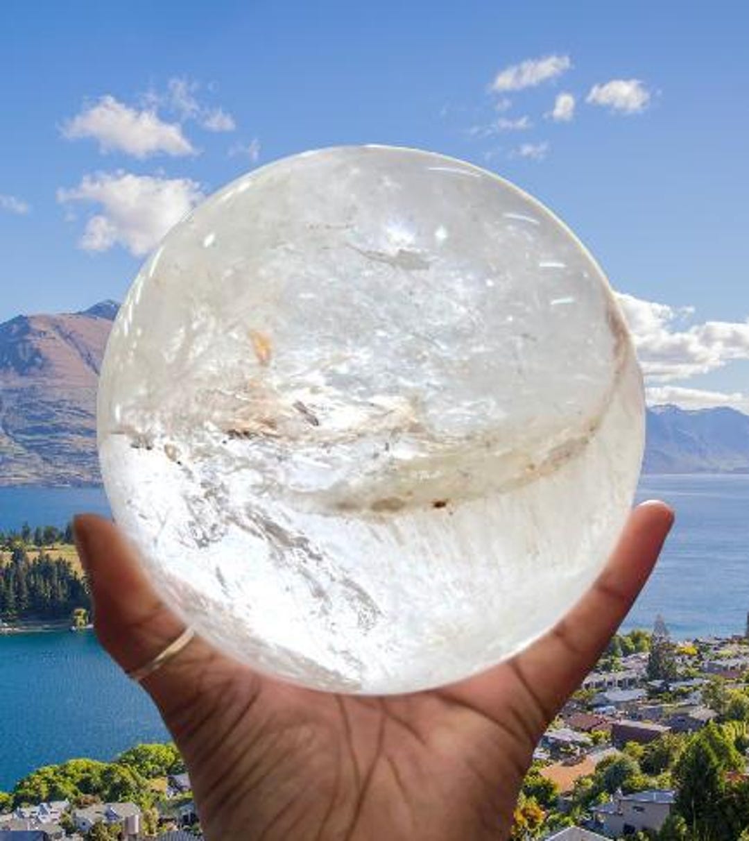 Rarest Shamanic Dream Quartz Stone Sphere Crystal 2752 Gram Record ...
