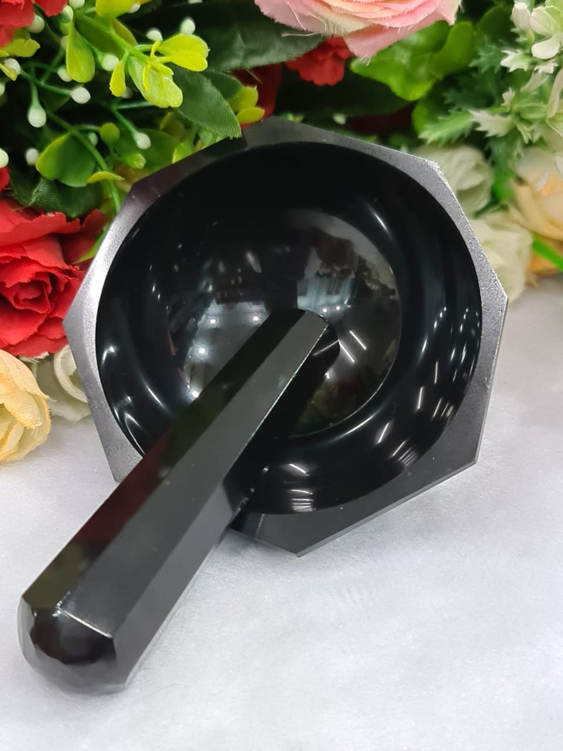 Black Tourmaline Stone Khalbatta for It is Also Thought to - Etsy