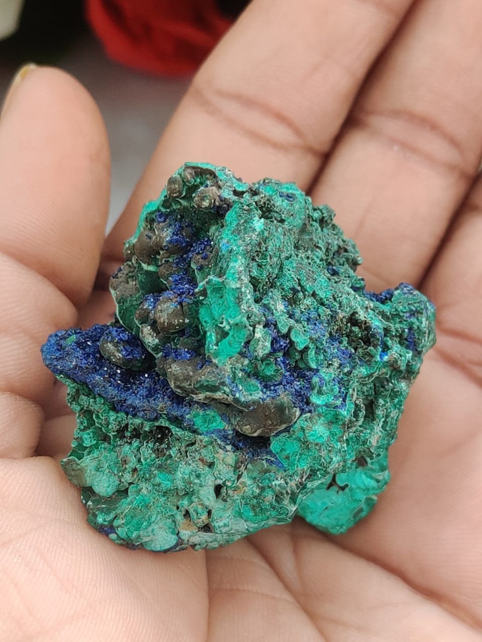 Rare Rough Azurite & Malachite Healing Crystal and Stone Reiki - Etsy