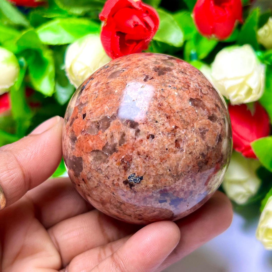 Rosophia Azeztulite Altar Stone Cool Reddish Colored 257 Gram Sphere ...