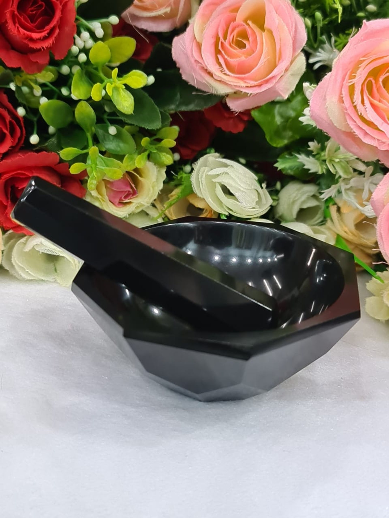 Black Tourmaline Stone Khalbatta for It is Also Thought to - Etsy