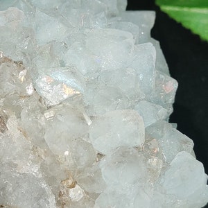 Anandalite Aurora Quartz Rainbow Quartz Stone Crystal Cluster 443 Grams ...