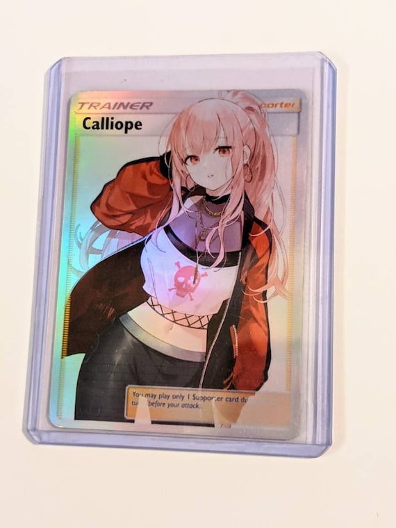 Artist Trading Cards Clair Supporter Card Full Art Holographic Pokemon ...