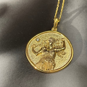 CASSANDRA GODDESS of PROPHECY Sterling Silver 925K Handcrafted Coin ...