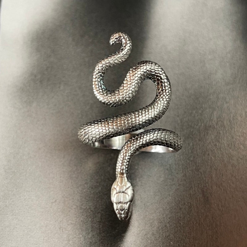 Black Snake Amulet - Etsy