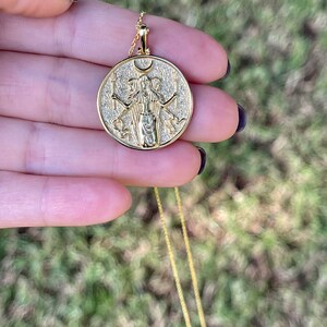 HECATE Triple Goddess Sterling Silver 925K Handcrafted Coin - Etsy