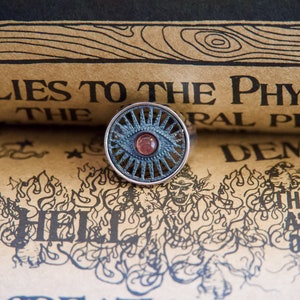 THIRD EYE RING Handmade 925K Sterling Silver Natural - Etsy