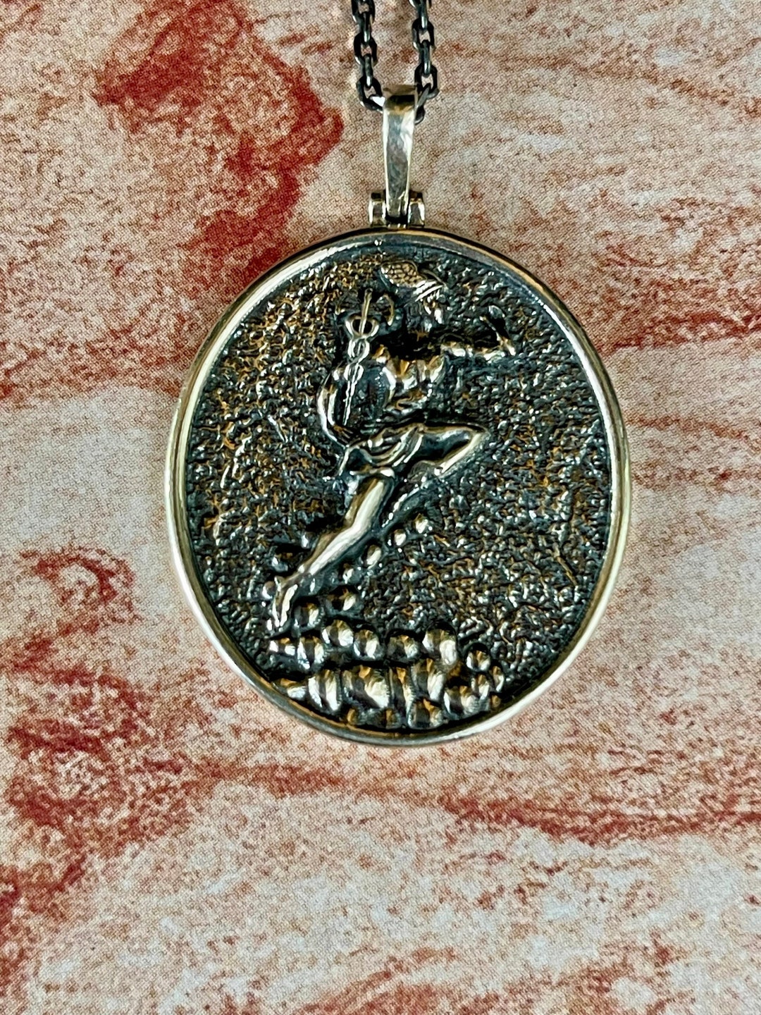 HERMES GOD Sterling Silver Necklace. Greek Mythology Jewelry. Unisex - Etsy