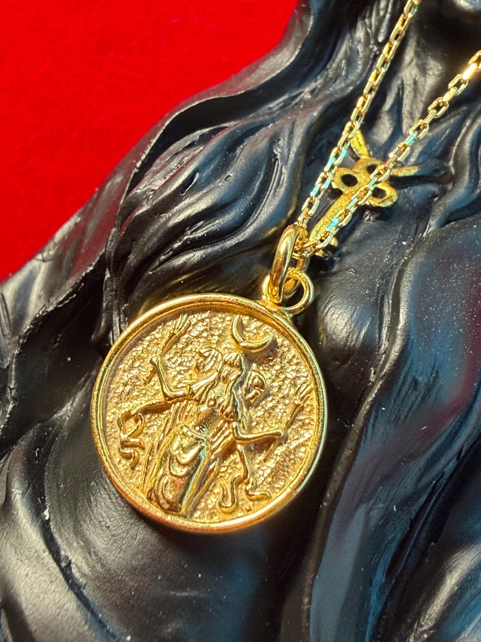 HECATE Triple Goddess Sterling Silver 925K Handcrafted Coin Necklace ...