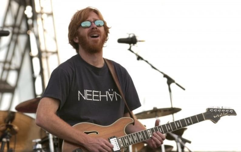 Trey Anastasio Neehan T Shirt Phish Parking Lot Style Retro Etsy