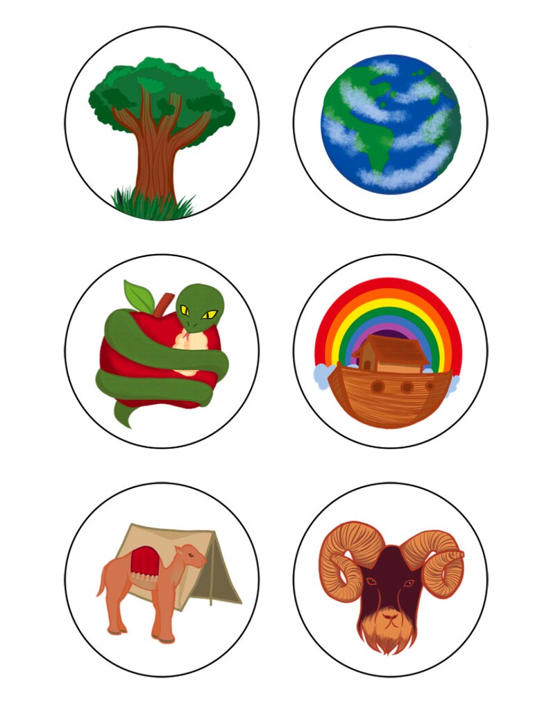 Jesse Tree Advent Download Ornaments and Booklet - Etsy