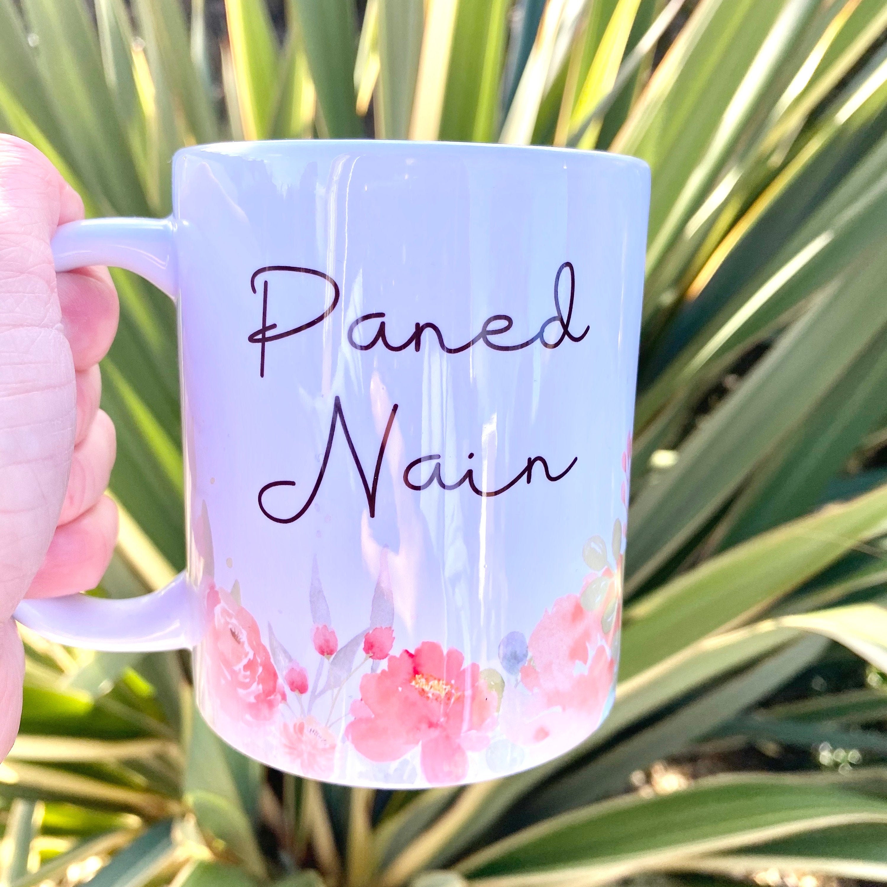 Paned Nain, Nain, Mwg Nain, Nain Mug, Anrheg I Nain, Nain Gift ...