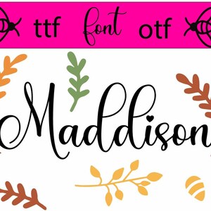 Madison Wedding Font Font Branding Font Swash Font Fonts - Etsy