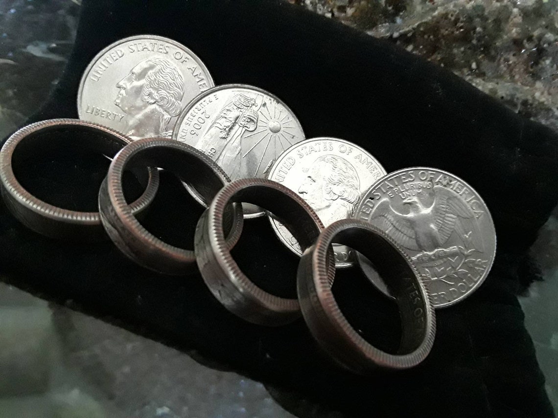 United States Quater Ring. - Etsy