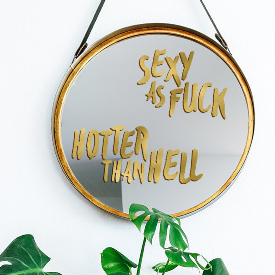 Gold Mirror Decal Package - Etsy