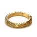 18K Gold Band Ring Gold Wedding Band Gold Engagement Band Designer Gold ...