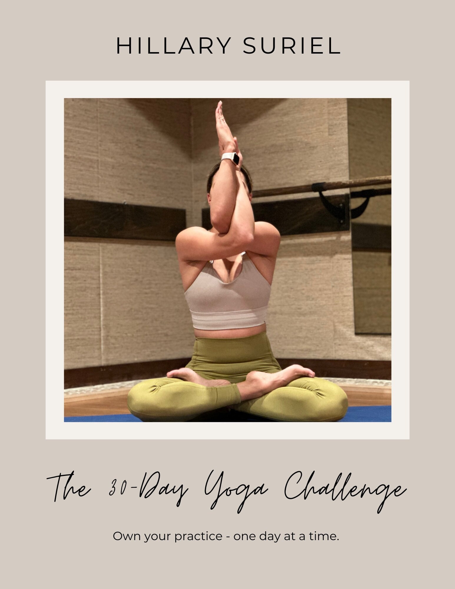 30-day Yoga Challenge Handbook and Journal by Hillary Suriel ...