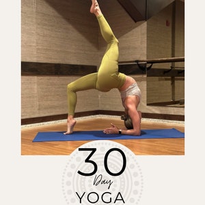 30-day Yoga Challenge Handbook and Journal by Hillary Suriel ...