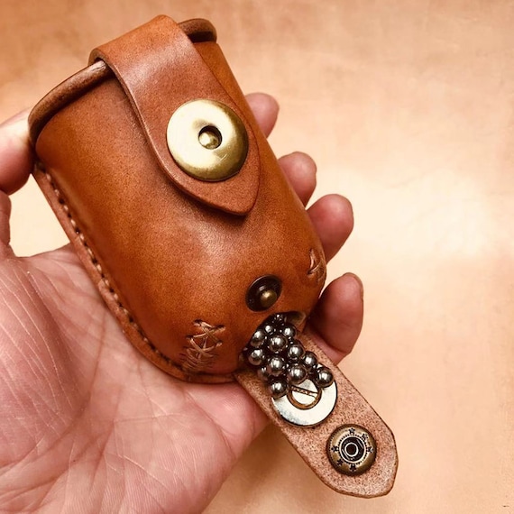 Leather Steel Ball Casesteel Ball Pouch Combinationhunting | Etsy