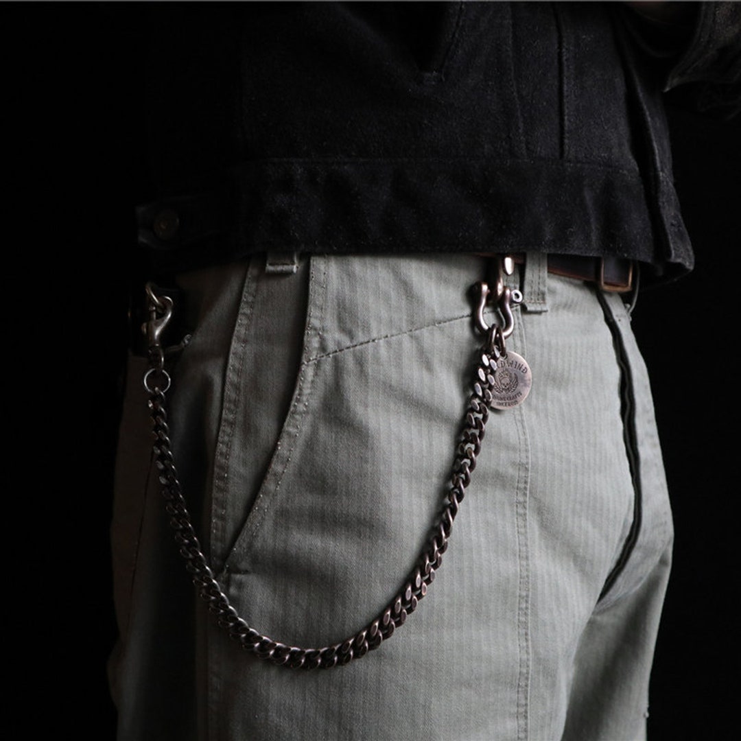 Solid Brass Pants Chain,punk Chain,trousers Chain,wallet Chain - Etsy ...