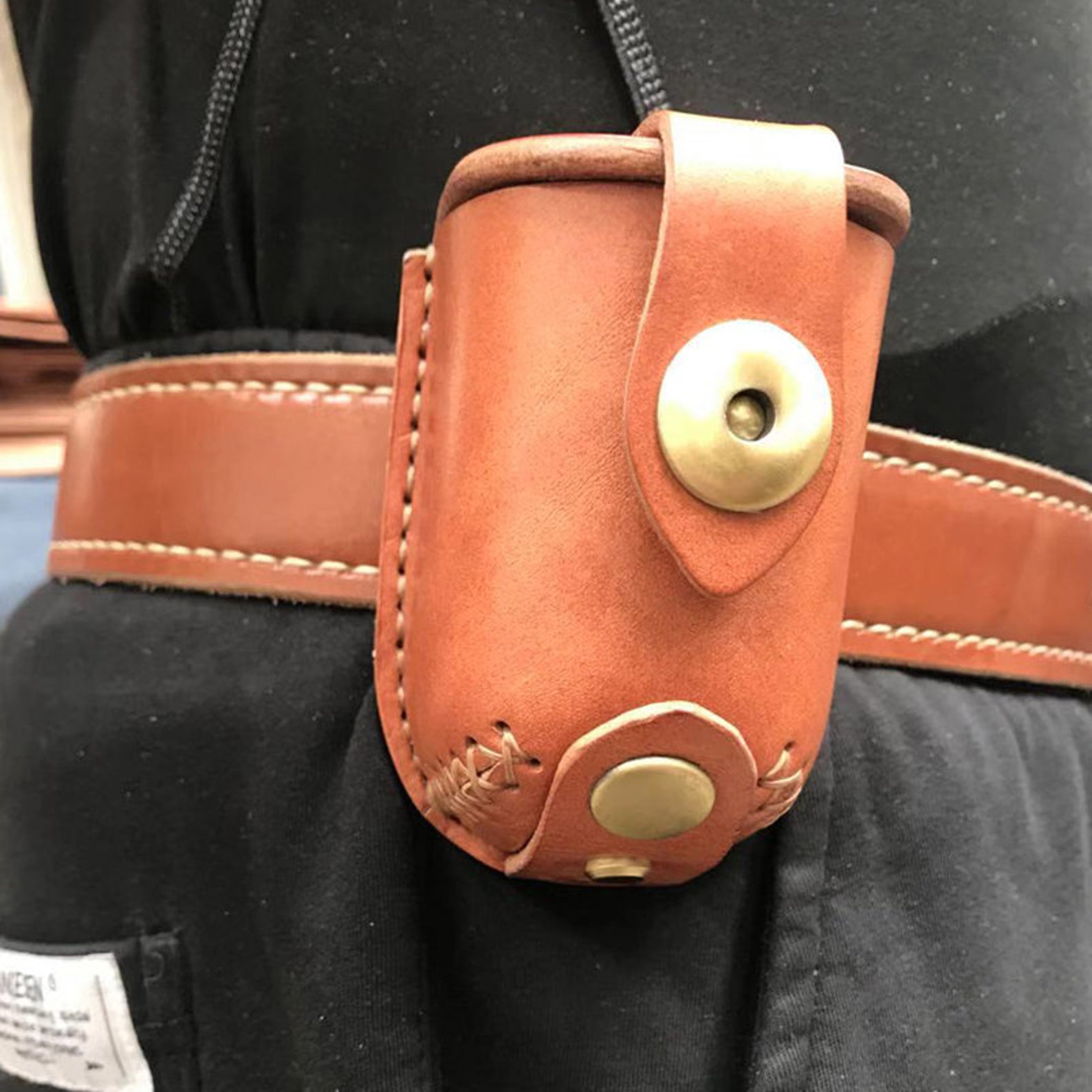 Leather Steel Ball Casesteel Ball Pouch Combinationhunting - Etsy