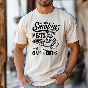 Smokin Meats and Clapping Cheeks - Shirt, Funny Cook Shirt, Gift for ...