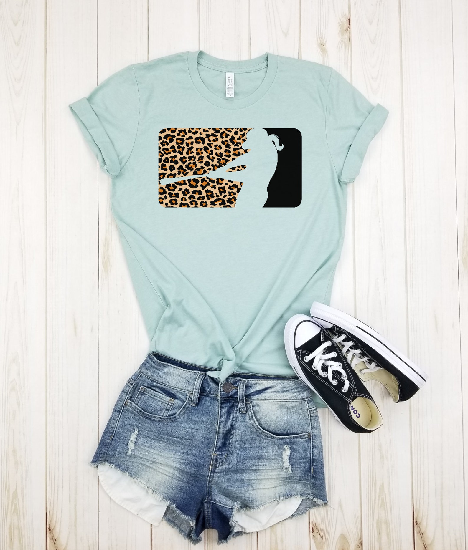 Leopard Softball Girl Shirt Softball Mom Shirt Softball - Etsy