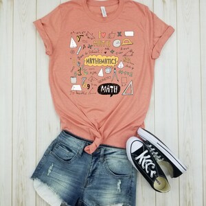 Mathematics Doodle - Shirt, Math Shirt, Math Lover Shirt, Teacher ...
