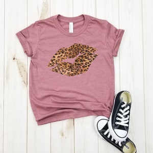Leopard Lips - Youth Shirt, Lip Shirt, Lip T Shirt, Lip Shirts, Lip ...