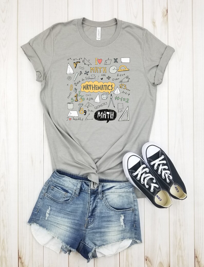 Mathematics Doodle Shirt Math Shirt Math Lover Shirt - Etsy