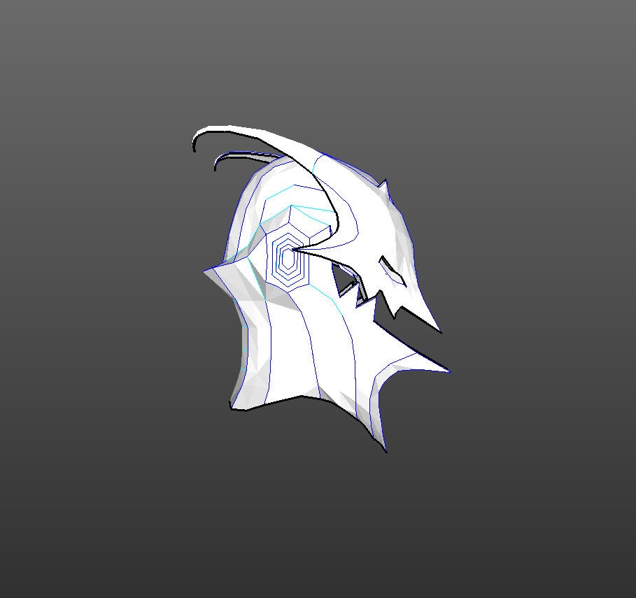 Persona 5 Goro Akechi Black Mask Pepakura - Etsy