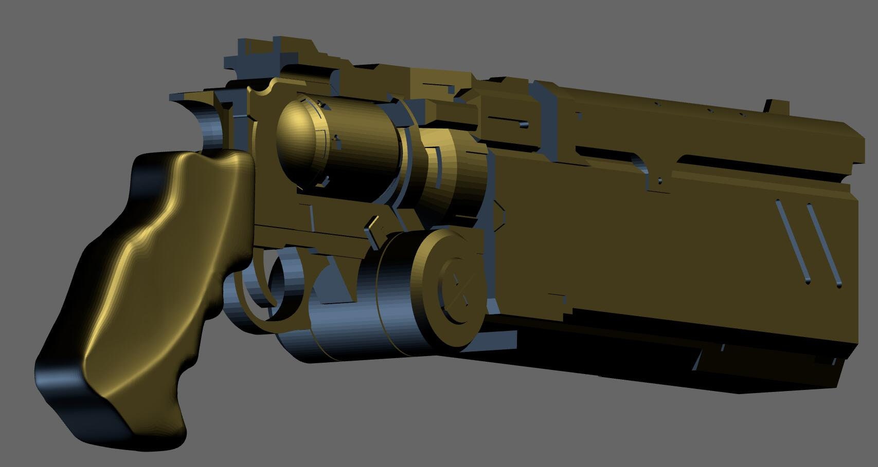 Trigun Stampede vash the Stampede GUN 3D Print File STL - Etsy Australia