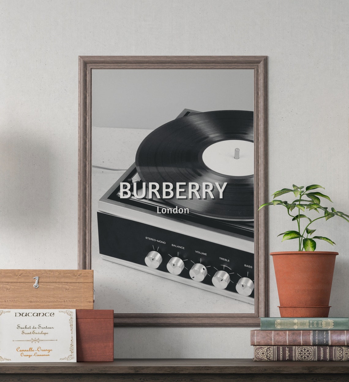 Vintage Turntable Poster Printable Luxury Fashion Wall Art - Etsy