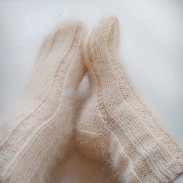 Angora Sock - Etsy