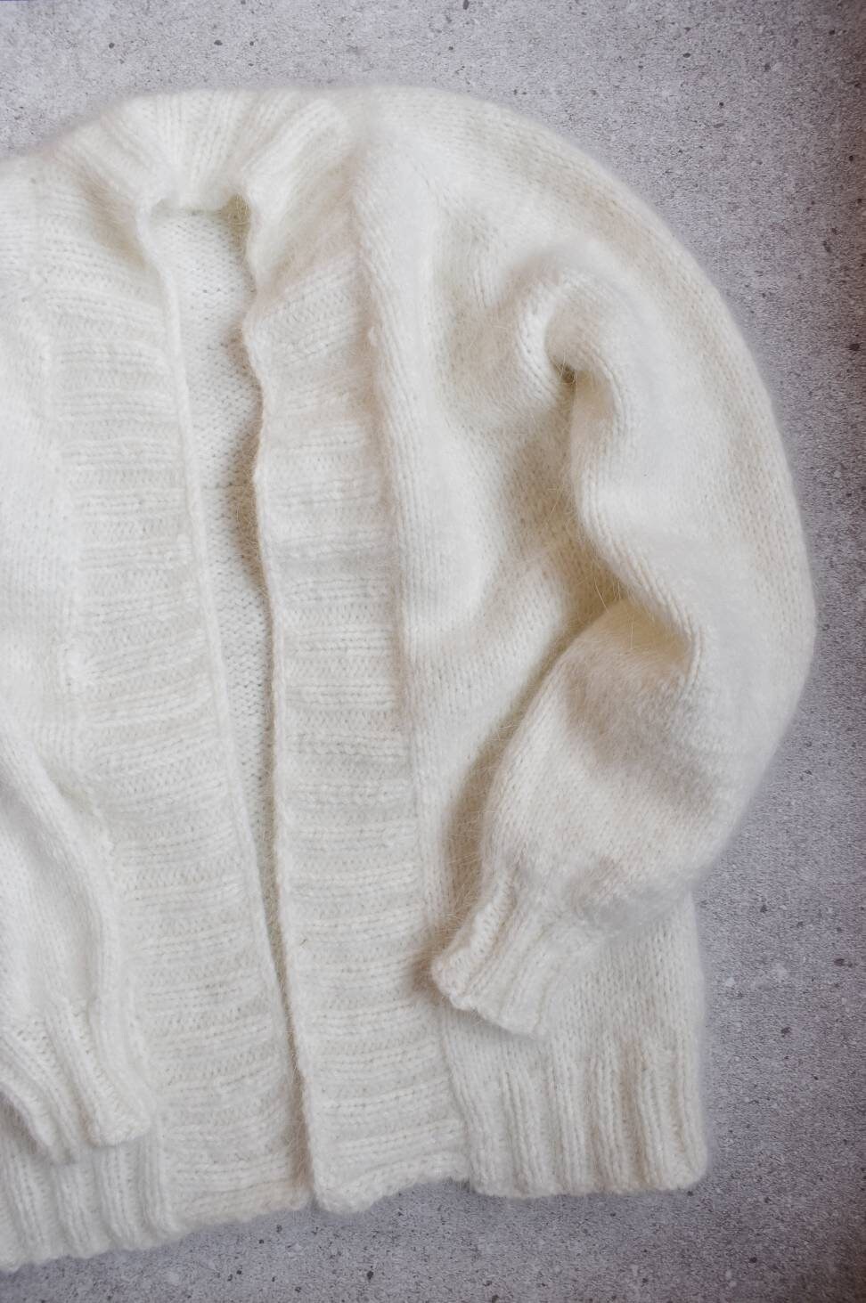 Hand-knitted Kids Angora Cardigan: Soft & Warm Sweater - Etsy Canada