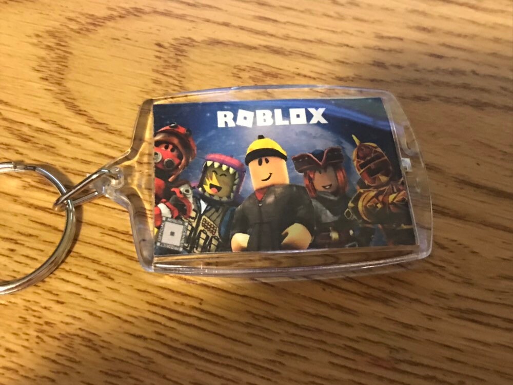Roblox Keychain Party Favor Set of Qty 10 - Etsy