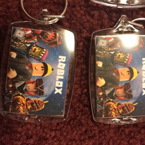 Roblox Keychain Party Favor Set of Qty 10 - Etsy