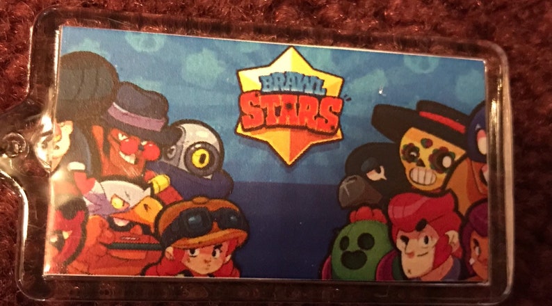 BRAWL STARS Keychains Party Favor Set of Qty 10 - Etsy