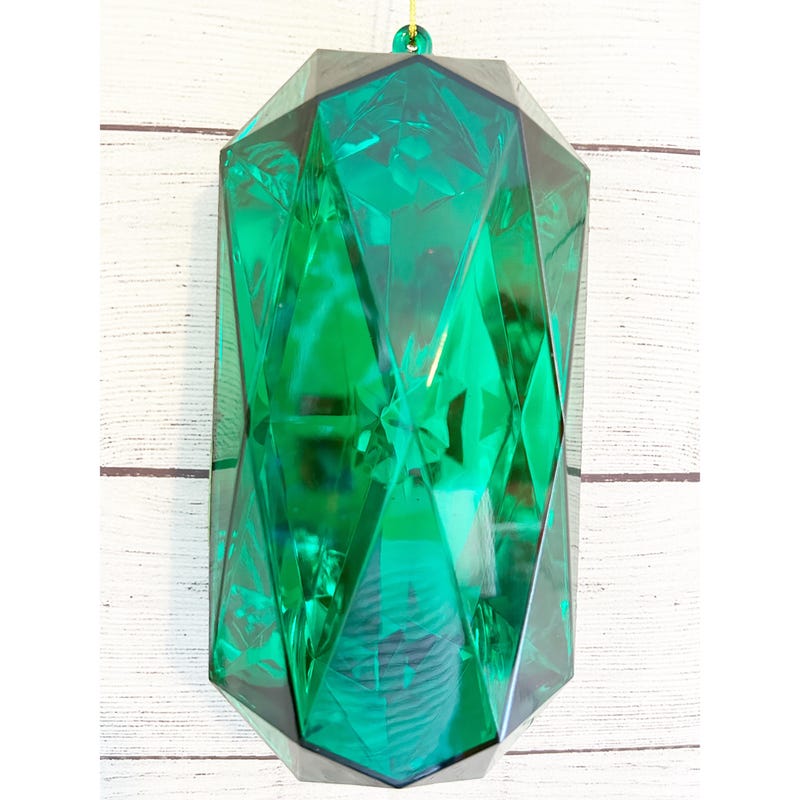 Teal Jewel Ornament - Etsy