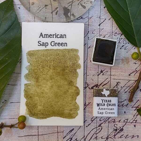 Sap Green - Etsy