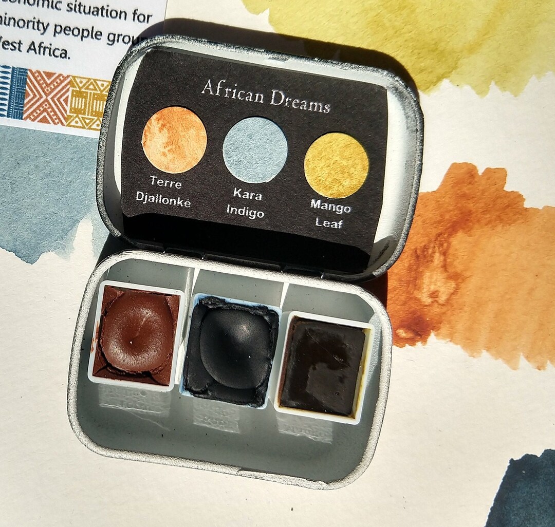 African Dreams Watercolor Set - Etsy
