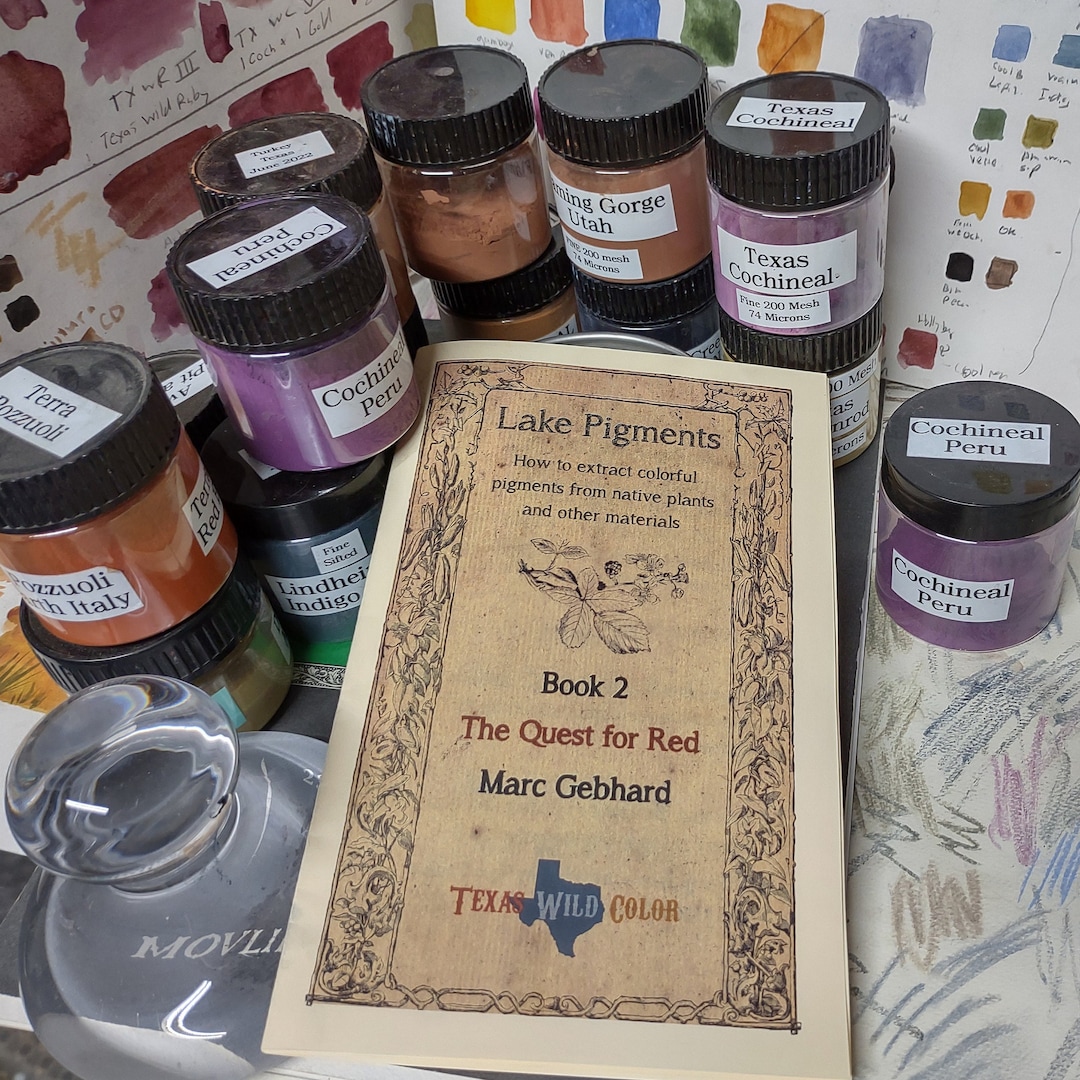 Lake Pigments Digital Book 2 - the Quest for Red - Etsy