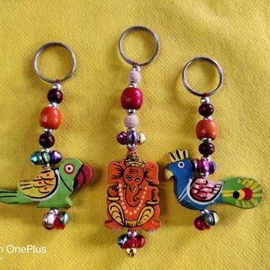 Indian Keychains Elephant Keychains Indian Handicrafts Birthday Return ...