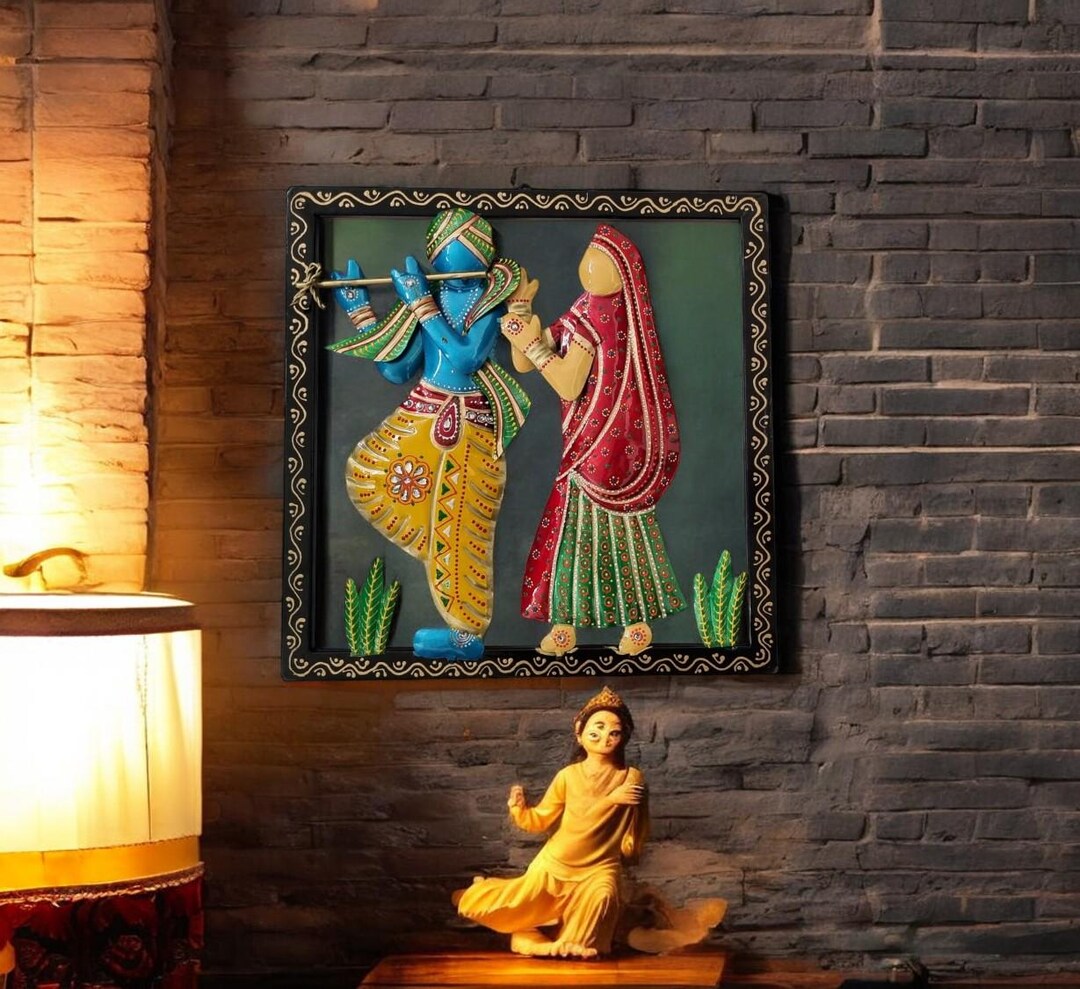 Diwali Decoration Rajasthani Decor Indian Figurines Rajasthani Wall Art ...