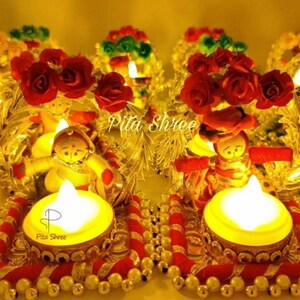 Puppet Tealight Candle Holder for Home Decor Diwali Gift Tea Light ...