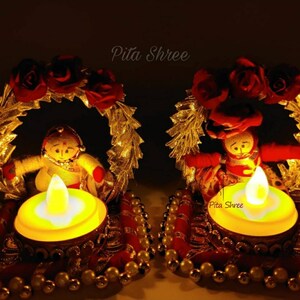 Puppet Tealight Candle Holder for Home Decor Diwali Gift Tea Light ...