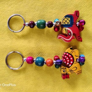 Indian Keychains Elephant Keychains Indian Handicrafts Birthday Return ...